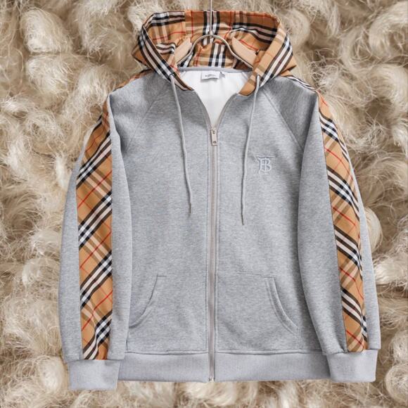 Burberry | Jackets & Coats | Burberry Mens Gray Hooded Jacket | Poshmark